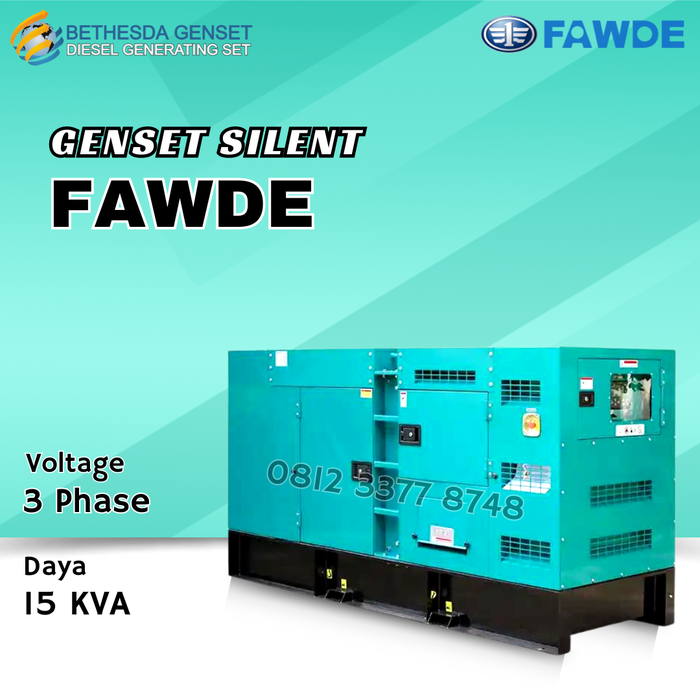 Jual Genset Mesin Fawde 15 Kva Silent 3 Phase 15Kva - Kota Surabaya ...