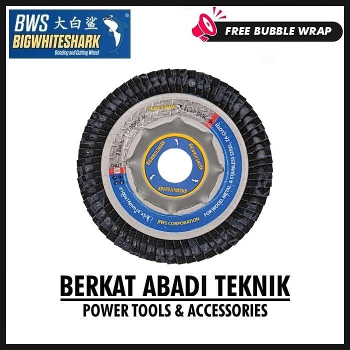 Jual BWS FLAP DISC 4" Inch Grit Grade 120 Amplas Susun Gurinda Gerinda ...