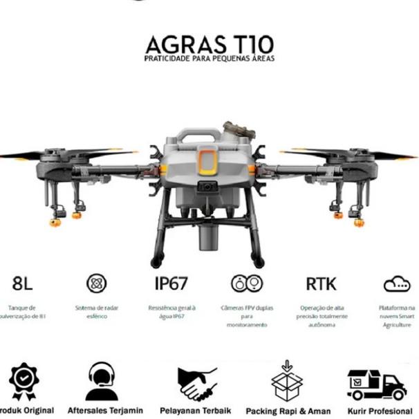 Jual DJI Agras T10 Spraying Drone - Drone Pertanian DJI Agras T10 ...
