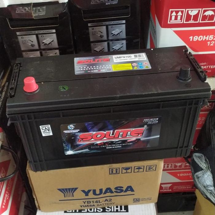 Jual Aki Kering N100 SOLITE 12volt - 100ah - Jakarta Selatan ...