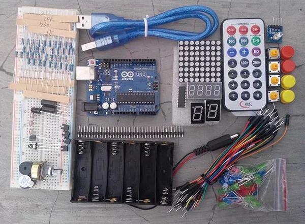 Basic Starter Kit with Uno R3 Paket Lengkap Belajar Arduino - Shop ...