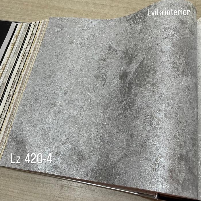 Jual Wallpaper Vinyl Premium Motif ruang tamu kamar abu abstrk putih ...