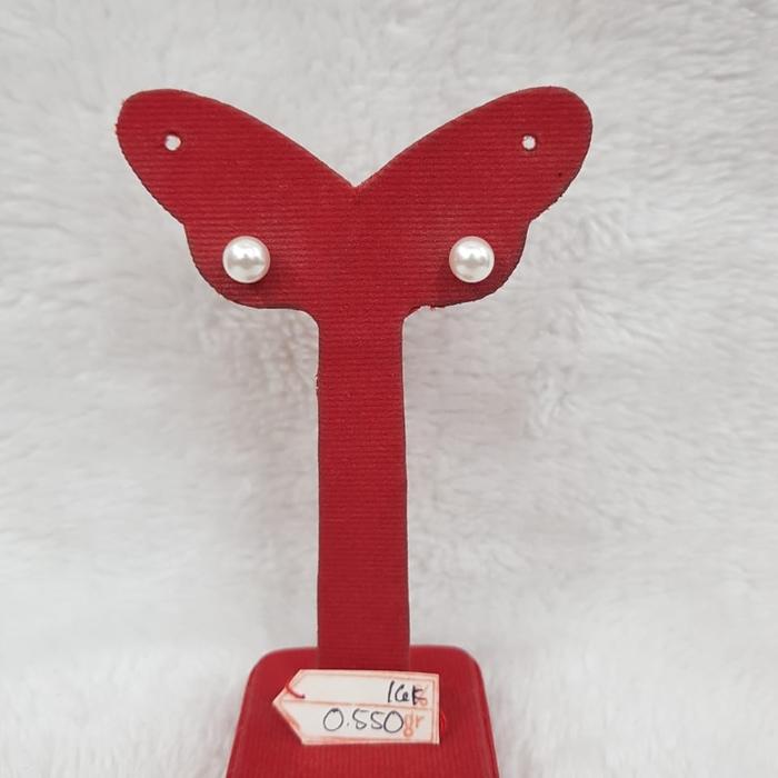 Jual GW779L210L Giwang model mata mutiara simple emas kuning 0.550gr ...