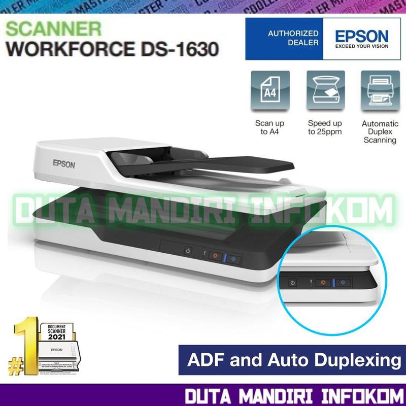 Epson WorkForce DS-1630 - ADF Duplex Document Scanner I DS1630 - Shop ...
