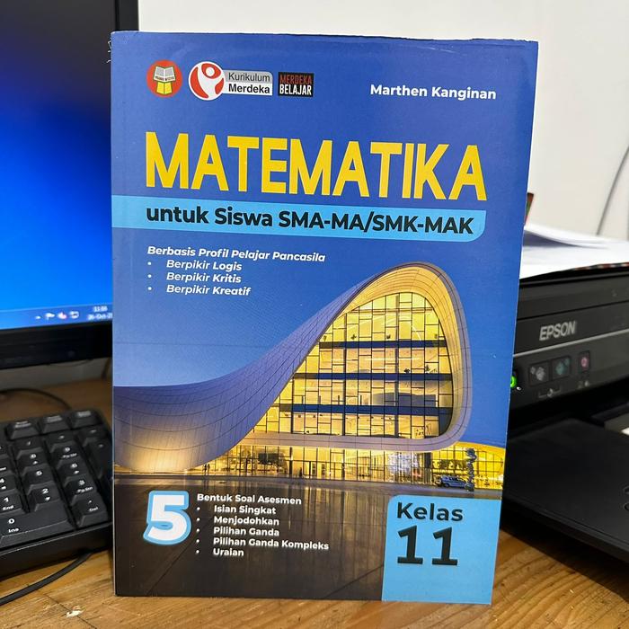 Jual BUKU MATEMATIKA UNTUK SISWA SMA/MA KELAS 11 (KUR.MERDEKA ...