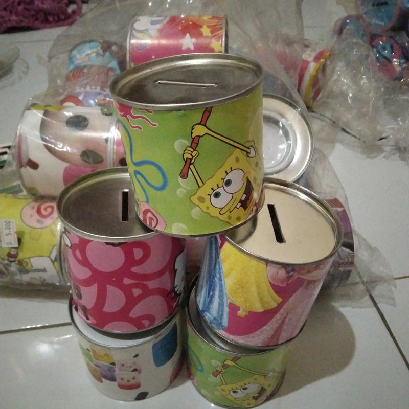 Celengan Kaleng Mini buka tutup - Shop | Tokopedia