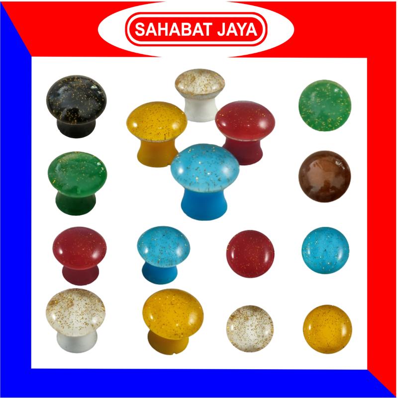 Tarikan/Handle Knob/Knop Pintu Lemari/Laci Warna Pelangi Bintik - Shop ...
