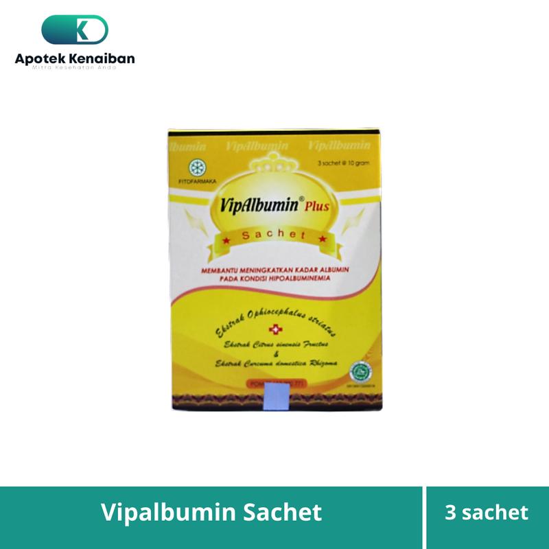 VIPALBUMIN PLUS SACHET / NUTRISI UNTUK IBU HAMIL ANAK LANSIA - Shop ...