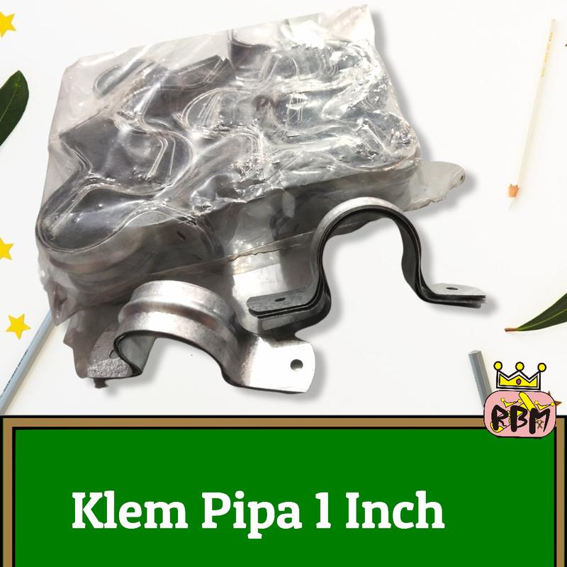 Klem Pipa Ukuran 1 Inch / Klem Pipa Paralon / Penyangga Pipa - Shop ...