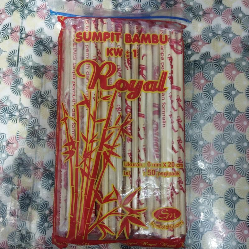 sumpit bambu plus tusuk gigi bungkus jual per pack isi 100 pcs - Shop ...