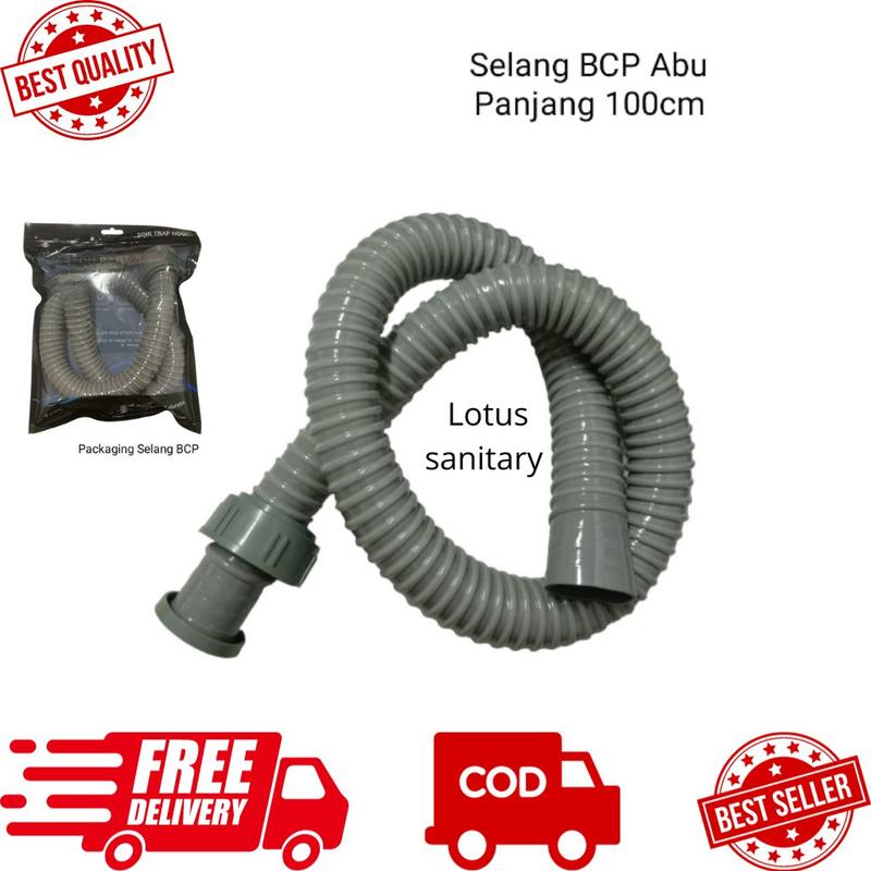 selang pembuangan bak cuci piring BCP 1 1/2" PVC tebal 100CM - Shop | Tokopedia
