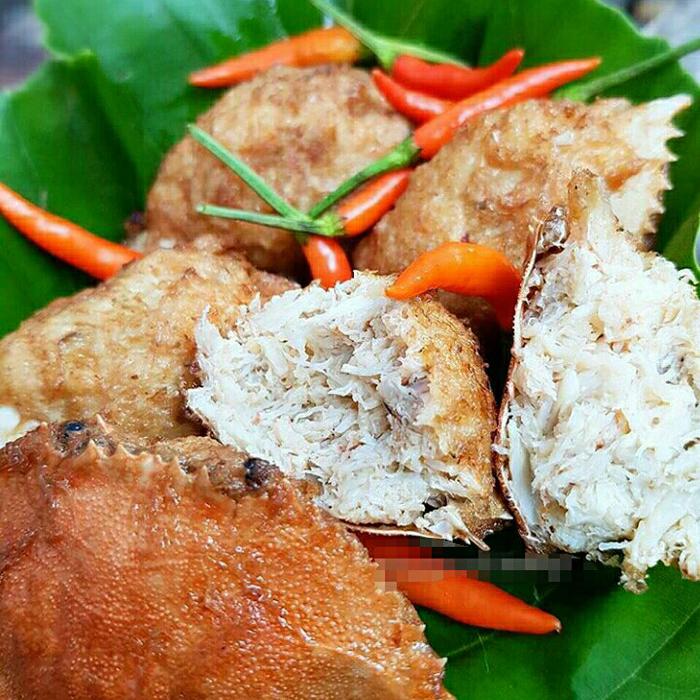 Jual Ketam/kepiting isi khas belitung isi 10pcs, snack/cemilan,lauk ...
