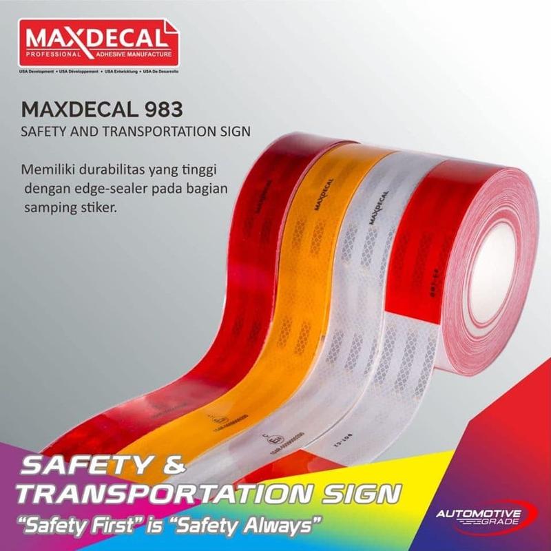 60 cm - MAX DECAL RS983 Reflektor HIP ECE 104R Syarat KIR MOBIL - Shop ...