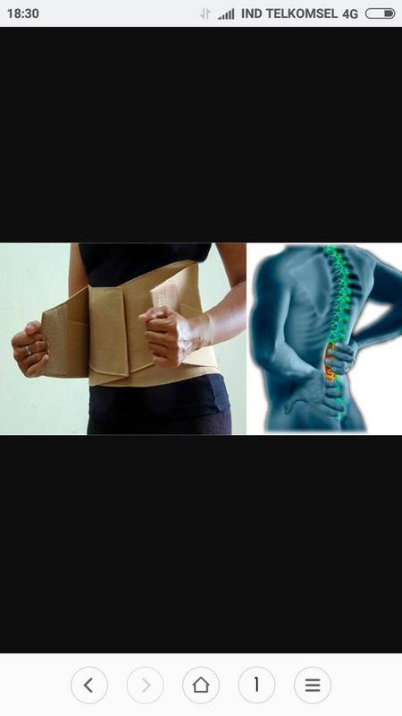 Falia SACRO LUMBAR SUPPORT STG 990 - Korset Penyangga Punggung - Shop | Tokopedia