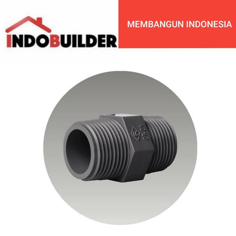 DOUBLE NEPEL PVC 1/2 INCH / DOUBLE DRAT - Shop | Tokopedia