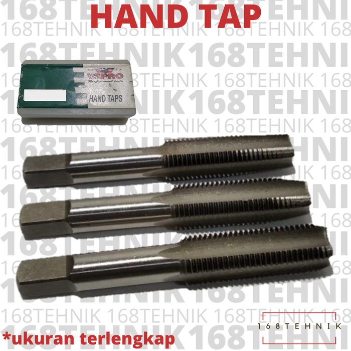 Jual HANDTAP M10X1.0 SET ISI 3 - HAND TAP M10X1 - HAND TAP M10X1.0 ...