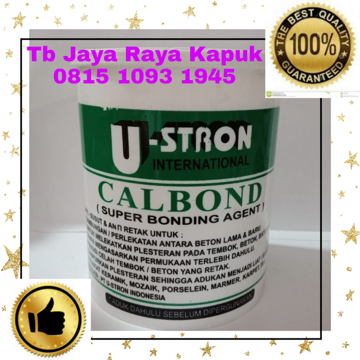 Jual U-Stron International Calbond Perekat Beton 1kg Super Bonding ...