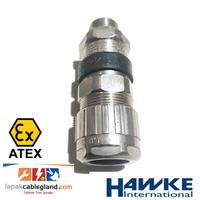 Jual HAWKE Industrial Cable Gland 153/RAC/A 3/4"NPT Armour Brass Nickel ...