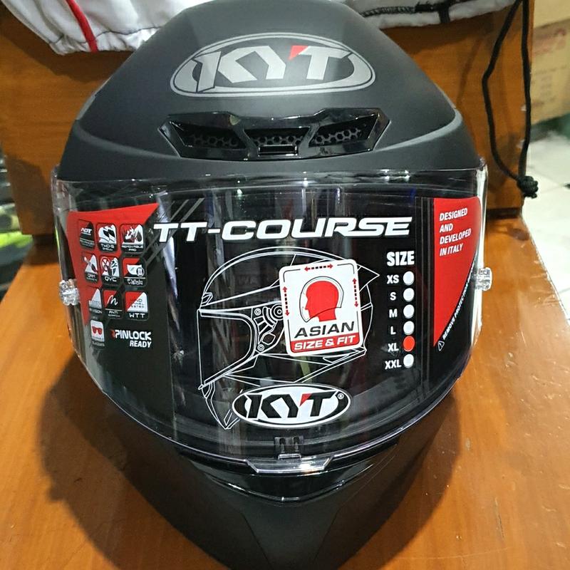 helm kyt tt course black doff - Shop | Tokopedia