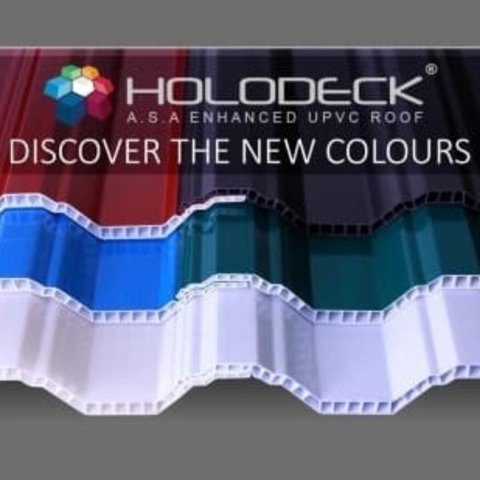 Jual Atap UPVC Holodeck Hitam Putih Free Ongkir - Kota Tangerang ...