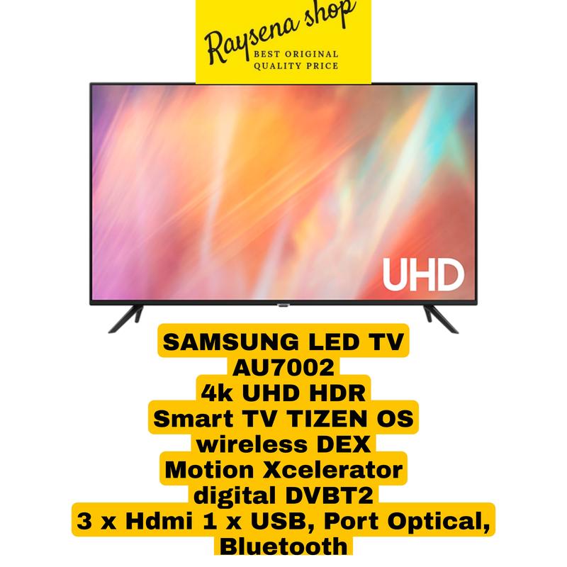 SAMSUNG UA 43AU7002 / UA43AU7002 UHD SMART TV - Shop | Tokopedia