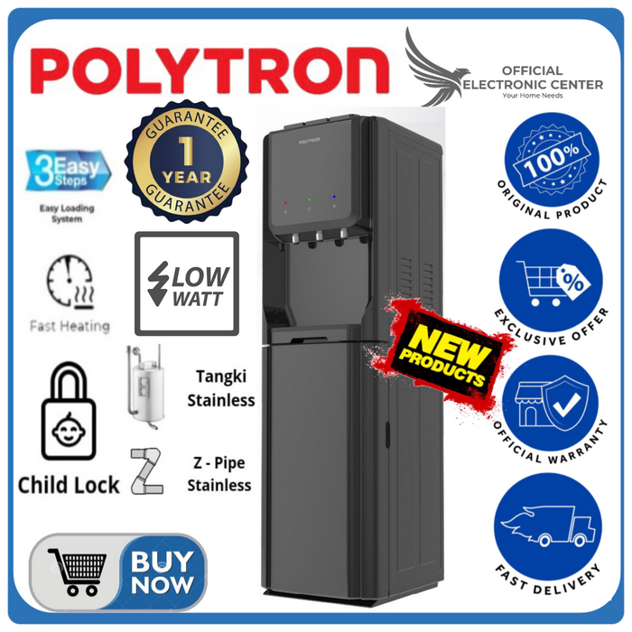 Jual POLYTRON DISPENSER GALON BAWAH PWC500 PWC 500X PWC-500 SUPER LOW ...