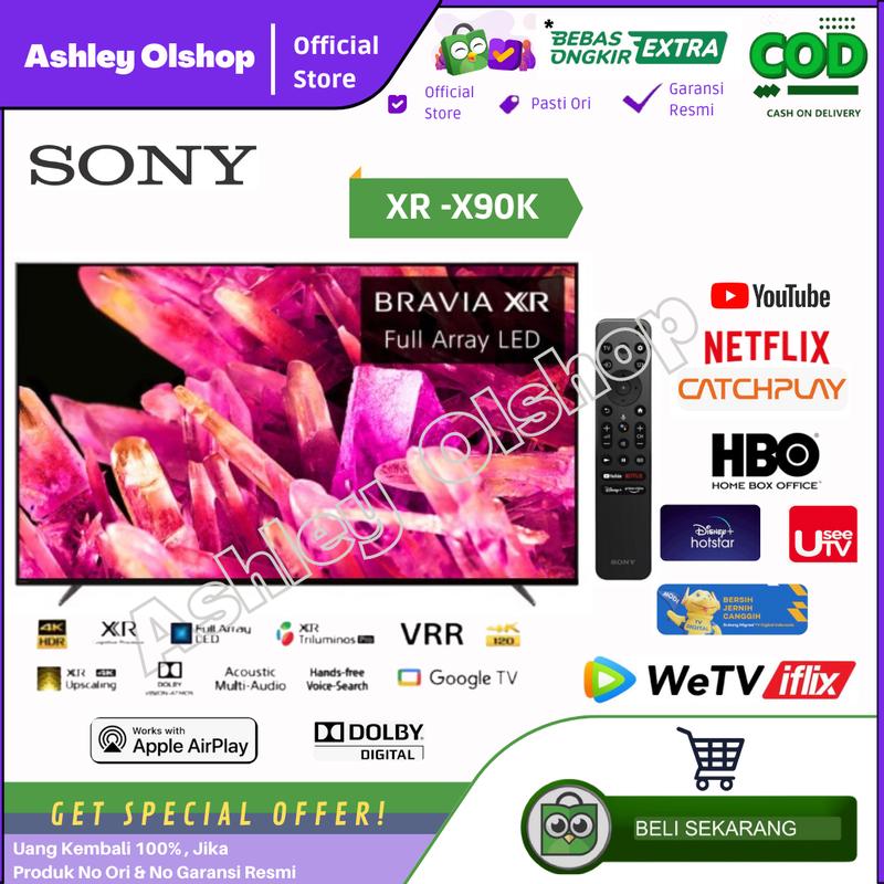 TV SONY XR-65X90K 4K Android Google TV SONY 65 Inch 65X90K SONY 65X90 ...