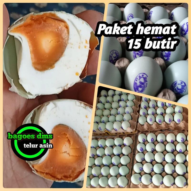 Paket Telur Asin Masir 15 butir - telor asin fresh tiap hari - Shop ...
