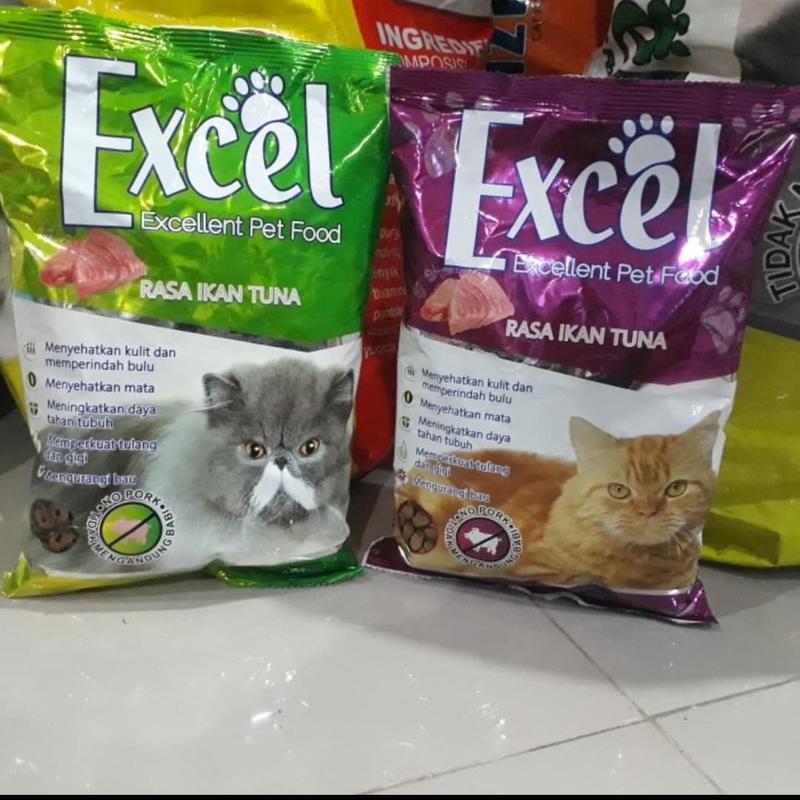 Excel Cat 1kg Freshpack Makanan Kucing Mirip Bolt - Shop | Tokopedia