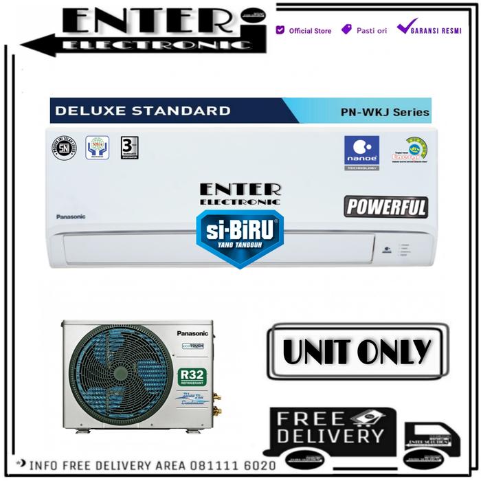 Promo PANASONIC PN12WKJ - AC PANASONIC 1.5 PK DELUXE STANDARD CS CU ...