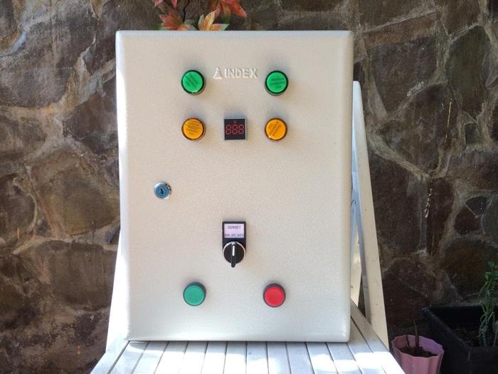 Jual Panel ATS AMF 2 Jalur KWH/PLN 5500W dengan 1 Genset - Starter ...