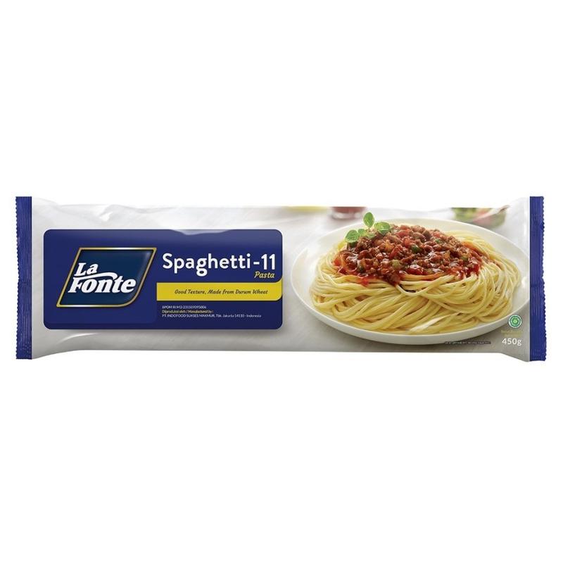 La Fonte Spaghetti 450 gram - Spagheti 11 Pasta - Shop | Tokopedia
