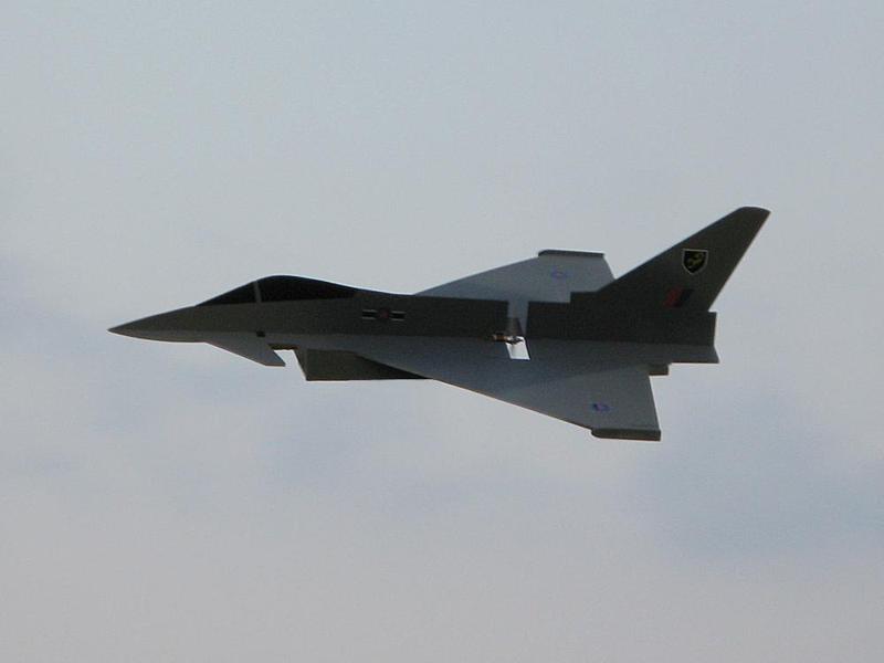 Eurofighter Typhoon Kit pesawat Rc jet aeromodelling RC Plane (1meter ...