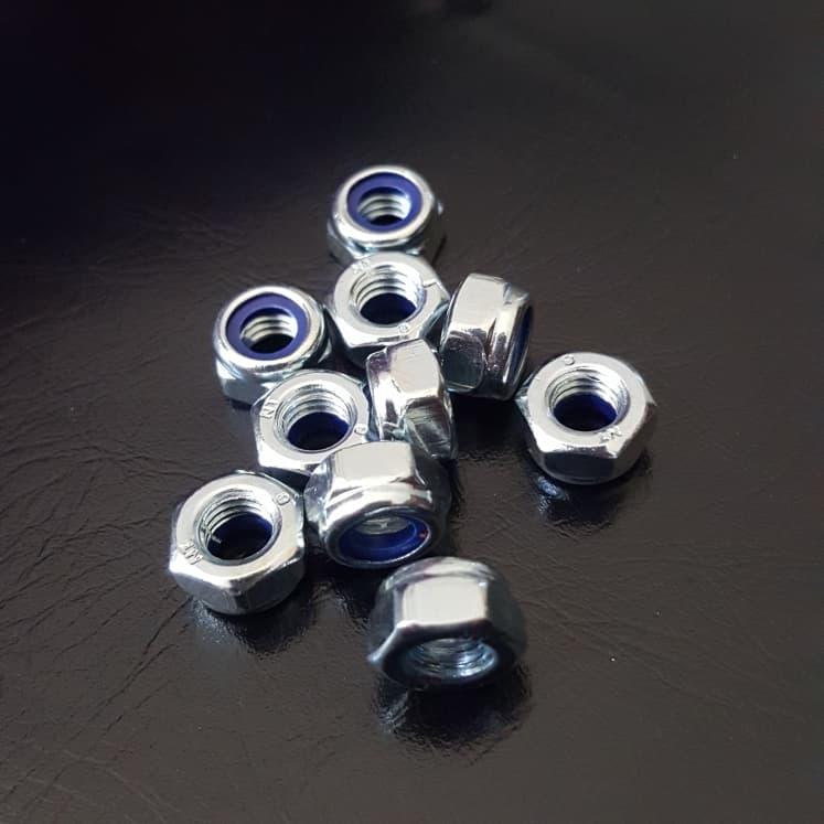 10pcs Mur Lock Nut M3 / lock nut 3mm anti slip SUS 304 anti karat ...