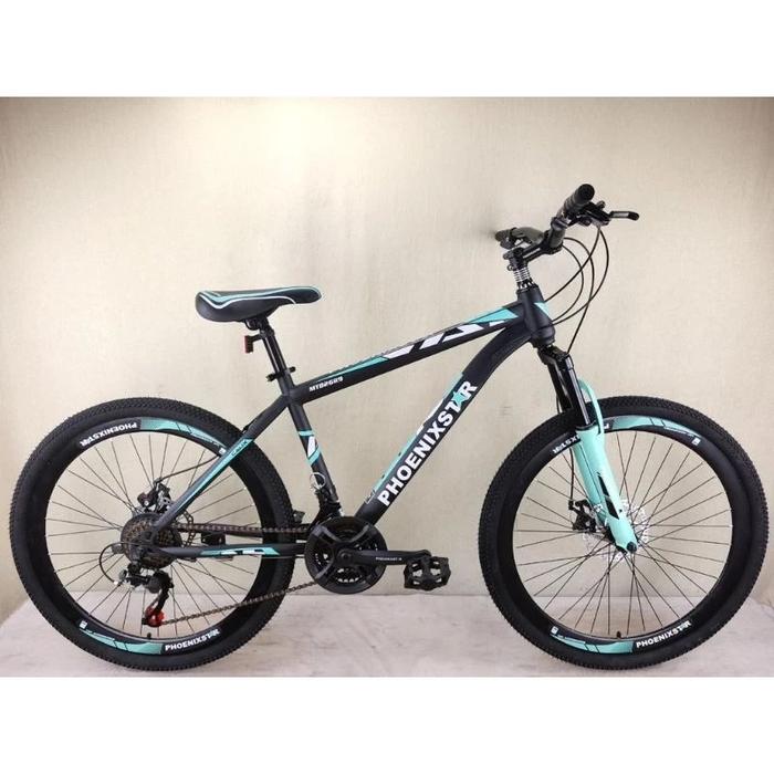 Jual Sepeda MTB Ukuran 24 Phoenix Star Murah New Sporty - Biru - Kota ...