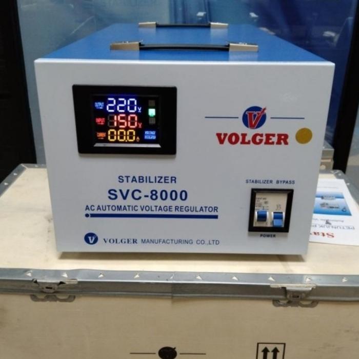 Jual stavolt/stabilizer digital 2000-8000watt VOLGER ORIGINAL - 5000VA ...
