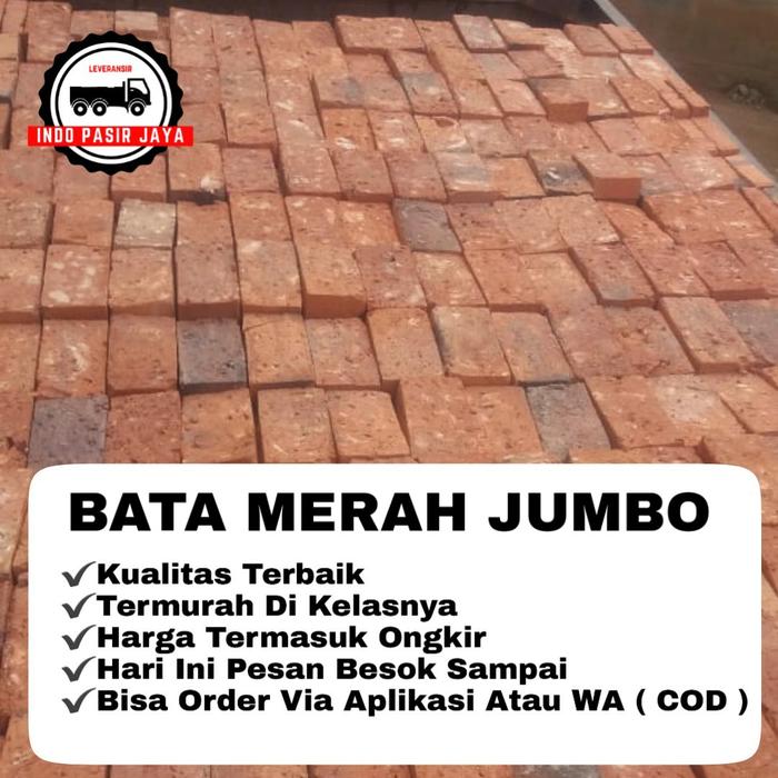 Promo BATU BATA MERAH JUMBO TEBAL 5 CM/ FREE ONGKIR - Bekasi - Kota ...