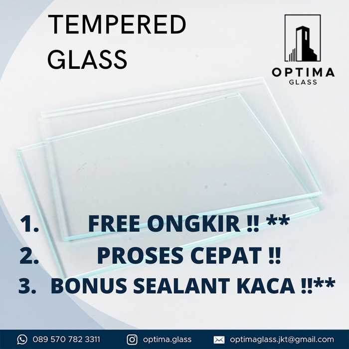 Jual Kaca Tempered 8mm.- Pesanan Bapak David - Kota Tangerang Selatan ...
