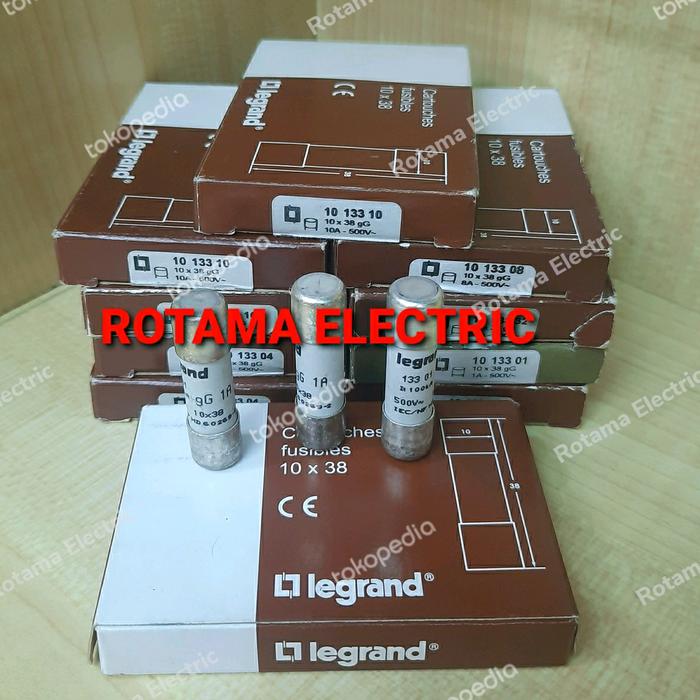 Jual FUSE LEGRAND 10x38 20A 500V 13320 LEGRAND FUSE KERAMIK 10×38 20A ...