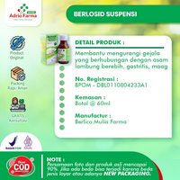 Jual BERLOSID OBAT MAAG 60 ml - Berlosyd Syrup - Obat Lambung Magh - 10 ...