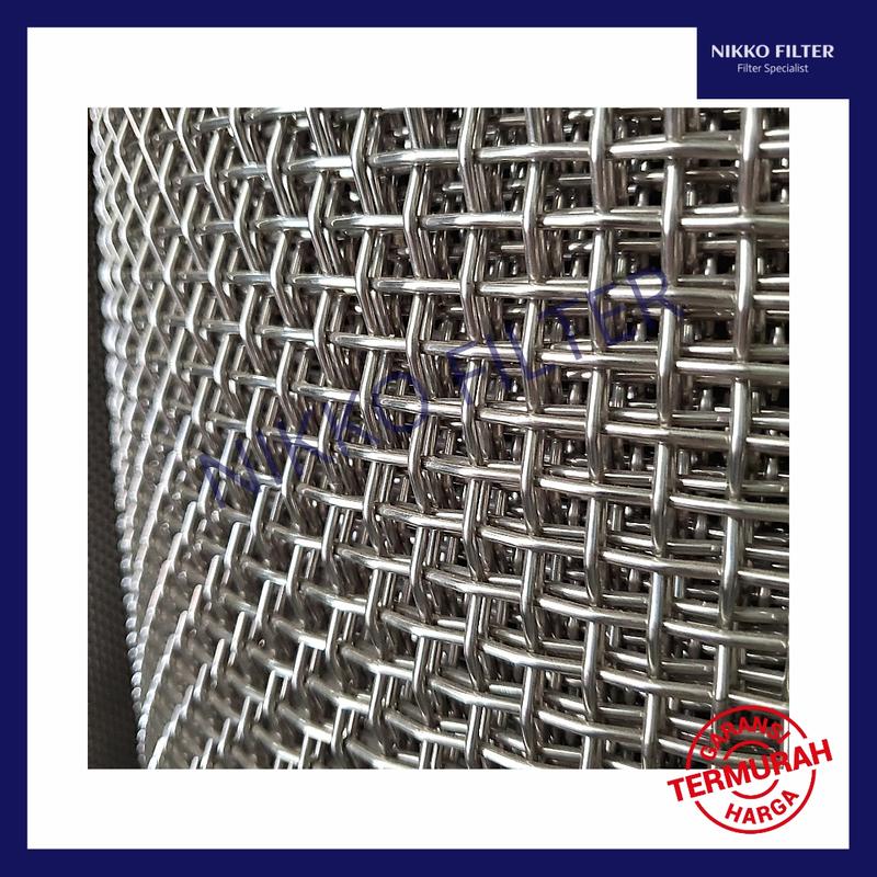 Wiremesh 4 Saringan SS 304 1M / Ayakan Screen Wire Mesh Stainless - Shop | Tokopedia