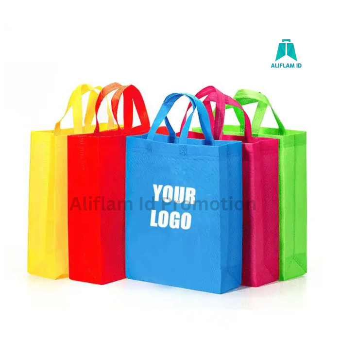 Jual Tas Spunbond Lipat Bawah uk 35x45x12 / Goodie Bag murah / Shopping ...