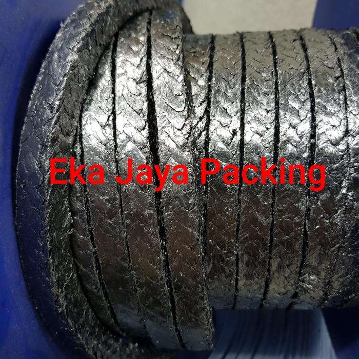 Jual Gland Packing Pure Graphite Wire 5/16" Roll an ( Kawat ) 8mm x 8mm ...
