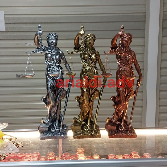 Jual Patung dewi keadilan jumbo 70 cm LADY OF JUSTICE ukuran 70 cm ...