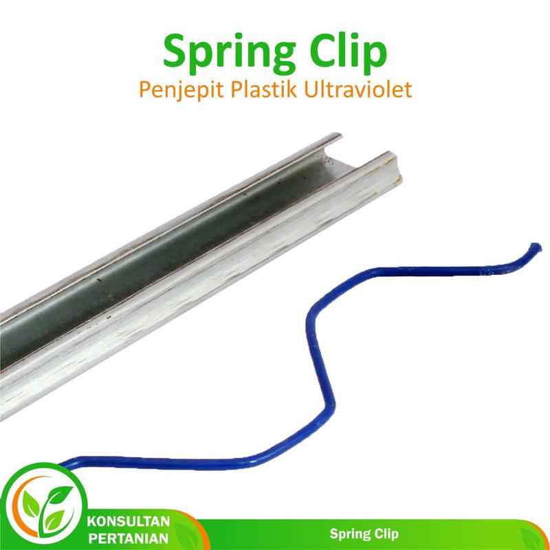 Spring Clip Spring Wire Penjepit Plastik UV 2 Meter - Shop | Tokopedia