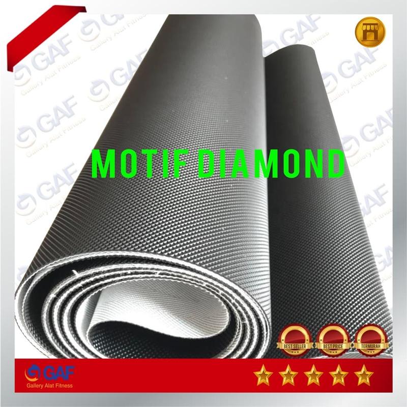 Running Belt Karpet Treadmill motif Diamond Ukuran 50 x 145/290 cm ...