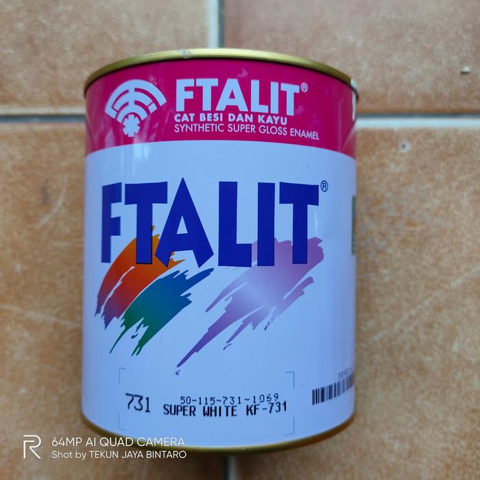 Jual Cat Ftalit 178 Royal Blue 1kg Cat Kayu Besi Solvent Kilap - Kota ...
