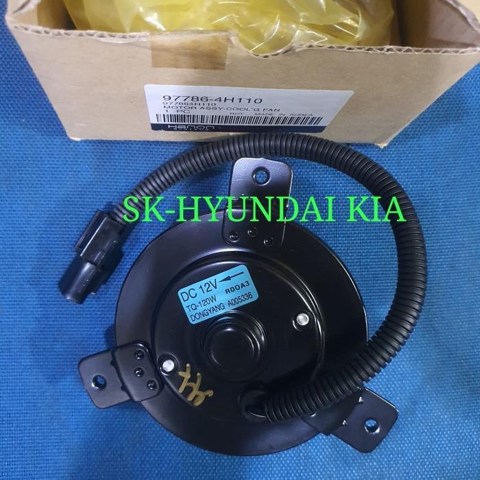 Jual MOTOR FAN AC CONDENSOR 97786-4H110/4H500 HYUNDAI H1 BENSIN ...