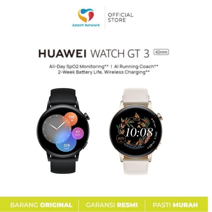 Jual HUAWEI WATCH GT3 GT 3 42MM SMART WATCH GARANSI RESMI - Jakarta ...