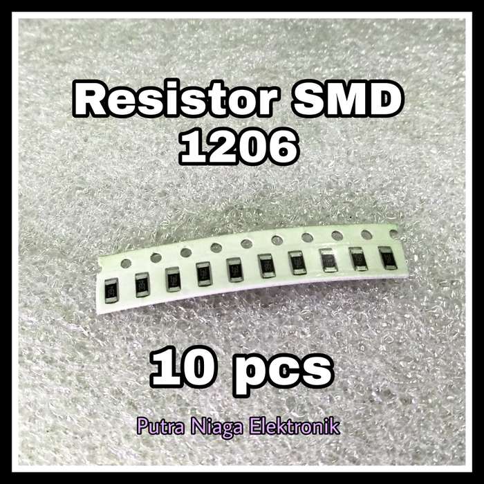 Jual (10pcs) Resistor SMD 1206 4K7 Tahanan 4.7K 4,7K 4700 ohm Marking ...